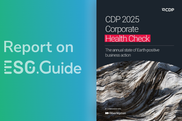 CDP 2025 Corporate Health Check | Report on ESG.GuideESG.Guide