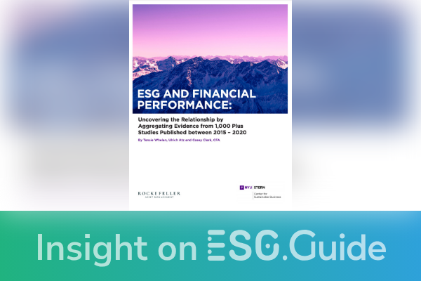 ESG AND FINANCIAL PERFORMANCE: Uncovering the Relationship by ... ESG AND FINANCIAL PERFORMANCE: Uncovering the Relationship by ...