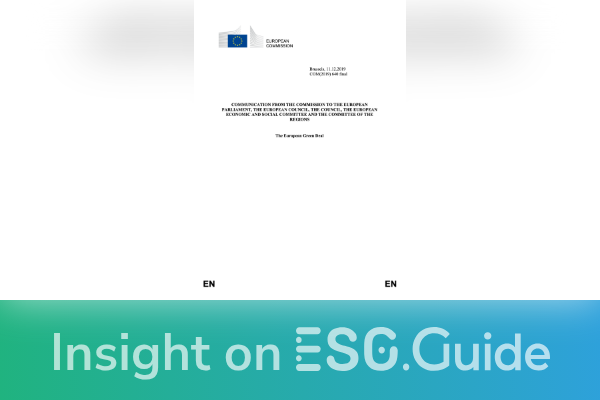 The European Green Deal | ESG.Guide