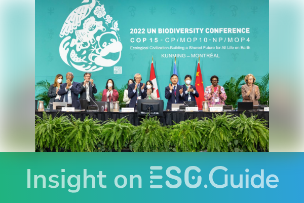 COP15 - Landmark UN Biodiversity Agreement | ESG.Guide