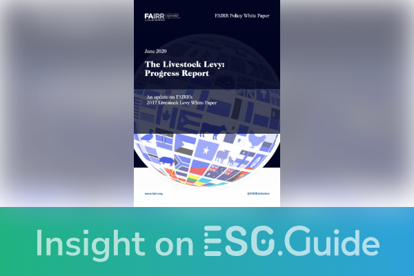 The Livestock Levy: Progress Report | ESG.Guide