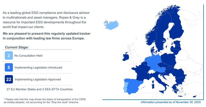 CSRD Omnibus Update: Stop the Clock Transposition Continues and ...