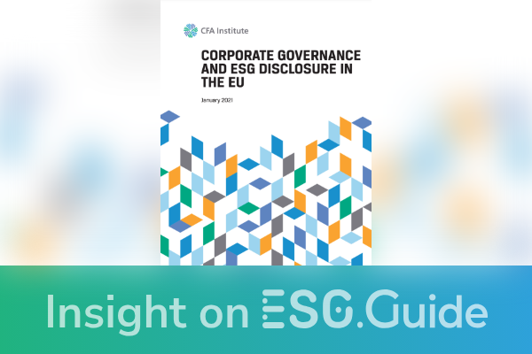 CORPORATE GOVERNANCE AND ESG DISCLOSURE IN THE EU | ESG.Guide