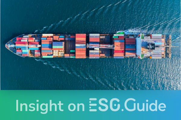Global shipping on the way to net zero | ESG.Guide